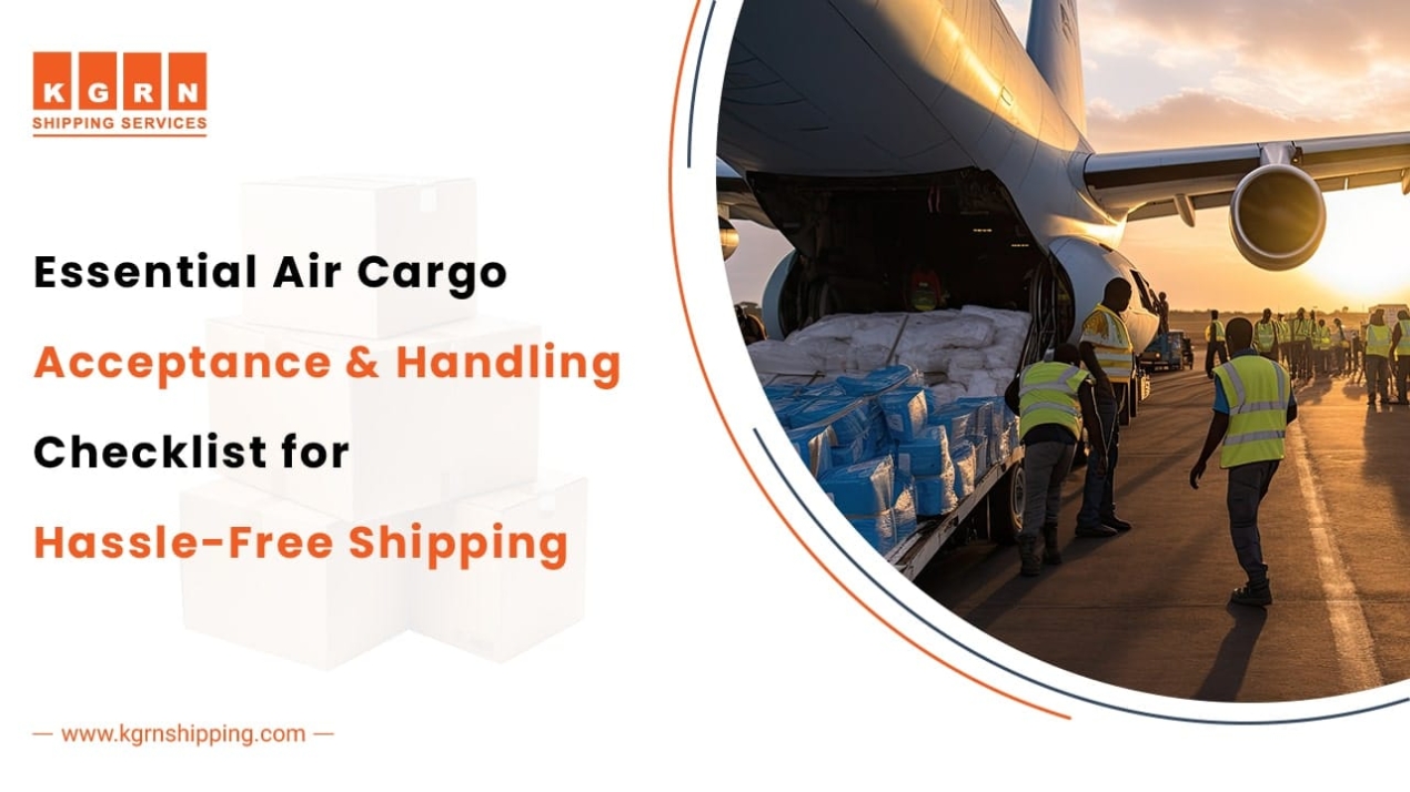 Essential Air Cargo Acceptance & Handling Checklist for Hassle-Free ...
